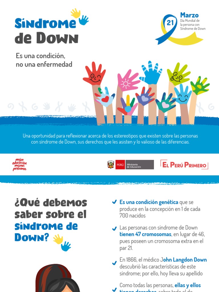 Cartilla Sindrome Down | PDF | Síndrome de Down | Aprendizaje
