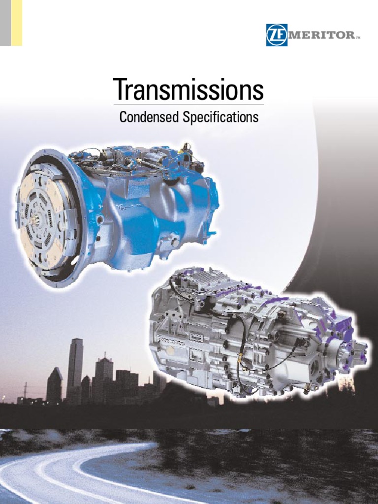 Especificaciones ZF-Meritor | PDF | Manual Transmission | Transmission ...