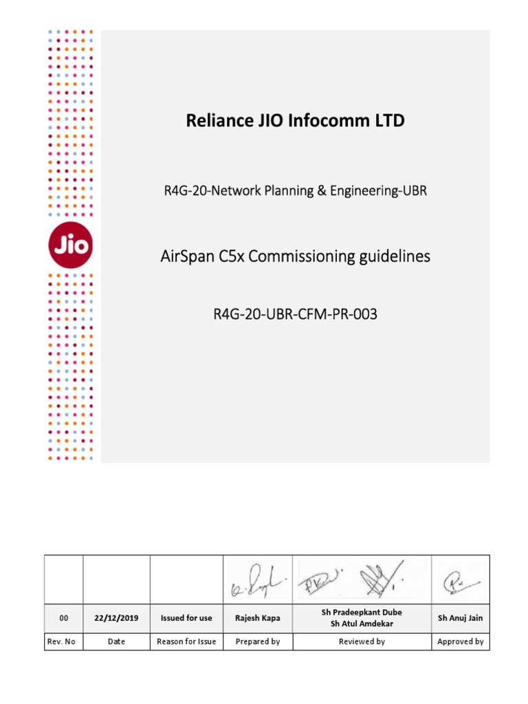 AirSpan C5x Commissioning Document | PDF | Wireless Access Point | Ip ...