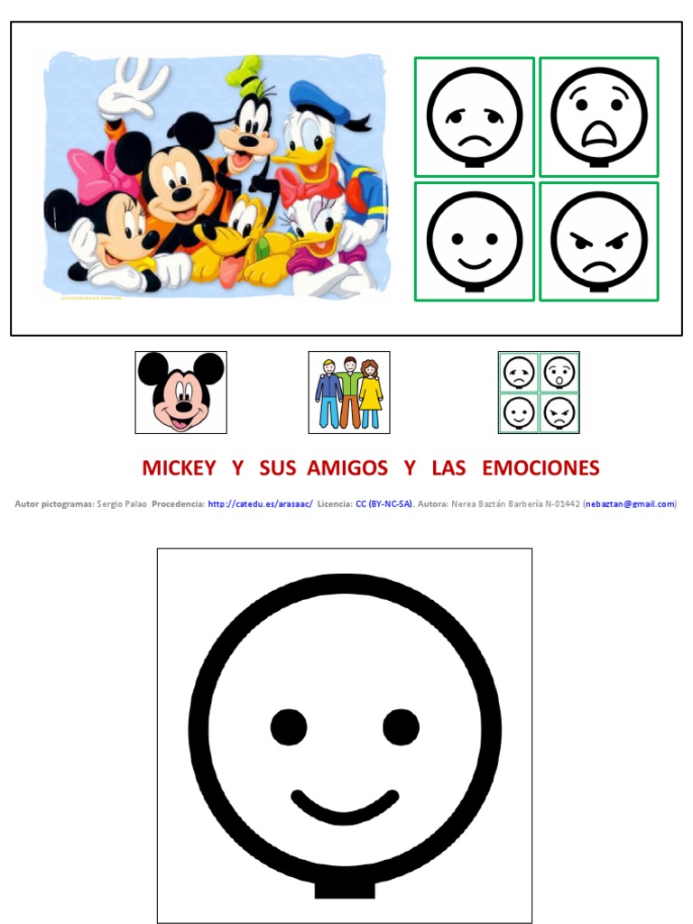 Las emociones de Mickey y sus amigos | PDF