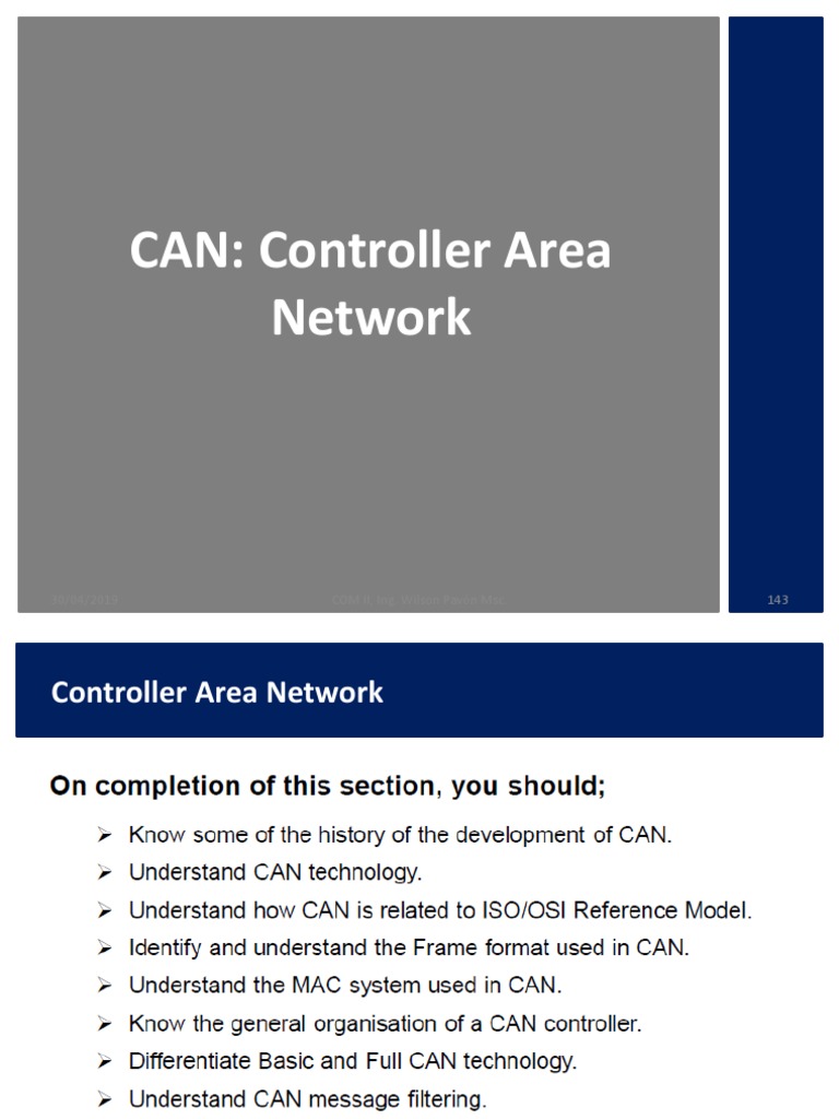 Can Bus Download Free Pdf Network Protocols Internet Architecture