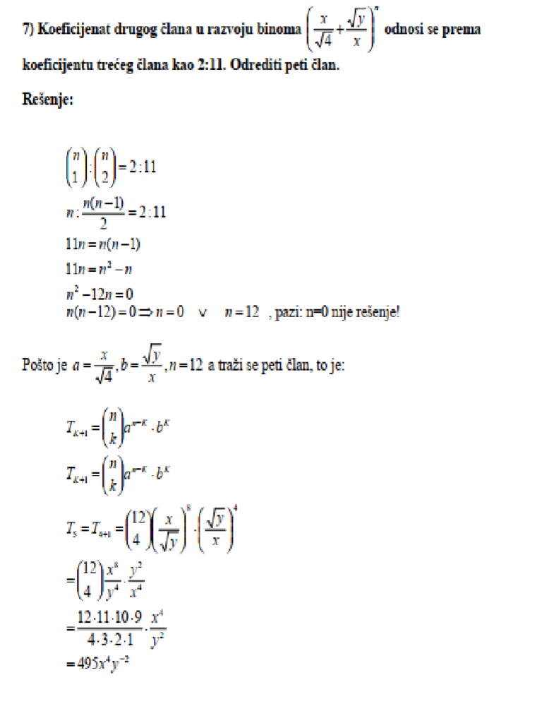 Binomna Formula 3 | PDF