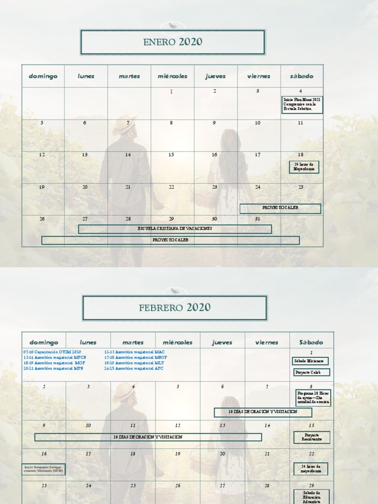 Poa Ups 2020 | PDF | Iglesia Adventista del Séptimo Día ...