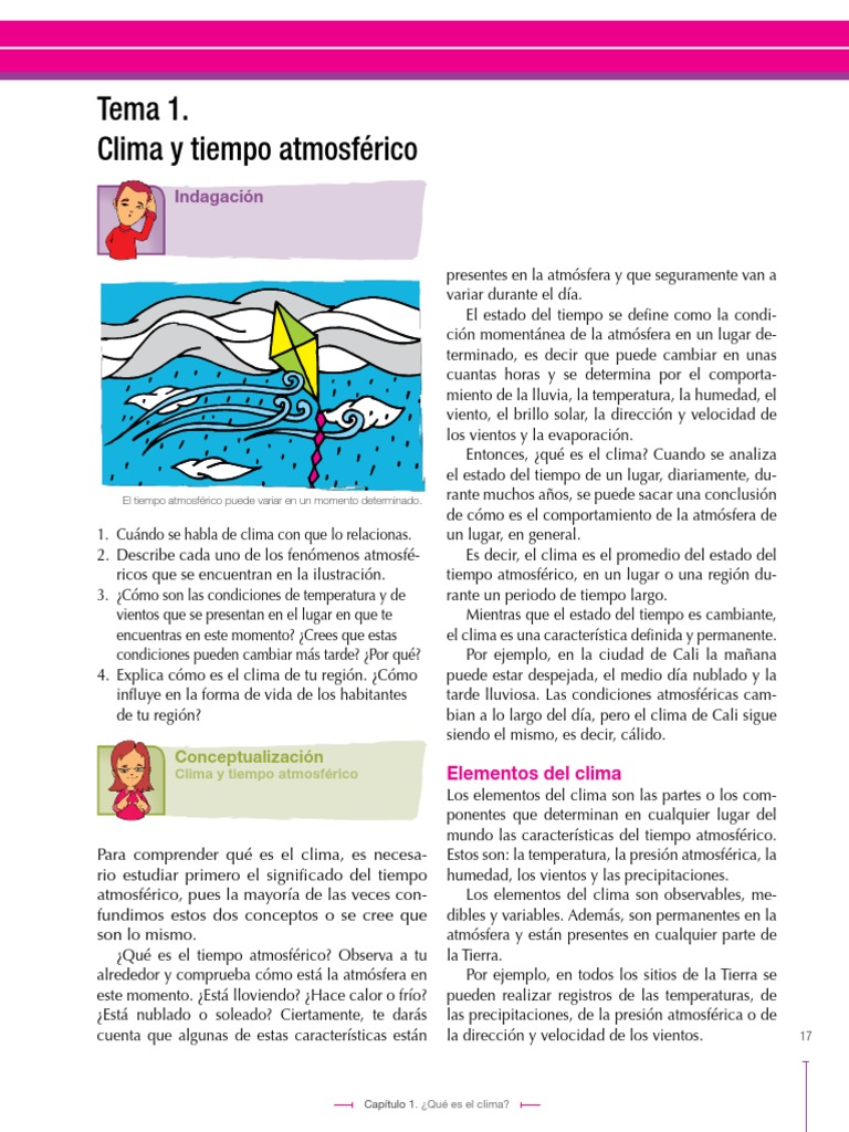 Elementos Del Clima y Zonas Climaticas | PDF | Clima | Herida