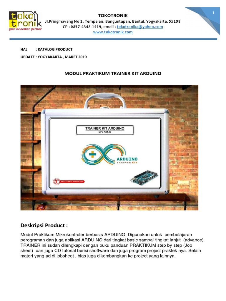 Trainer Kit Arduino | PDF