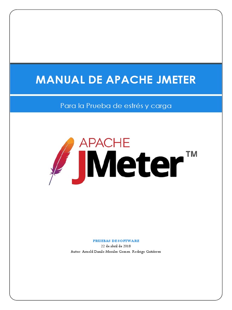 Guía de Apache JMeter | PDF | Servidor HTTP Apache | Java (lenguaje de programación)
