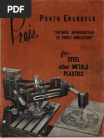 Pantagraph | PDF | Machining | Engraving