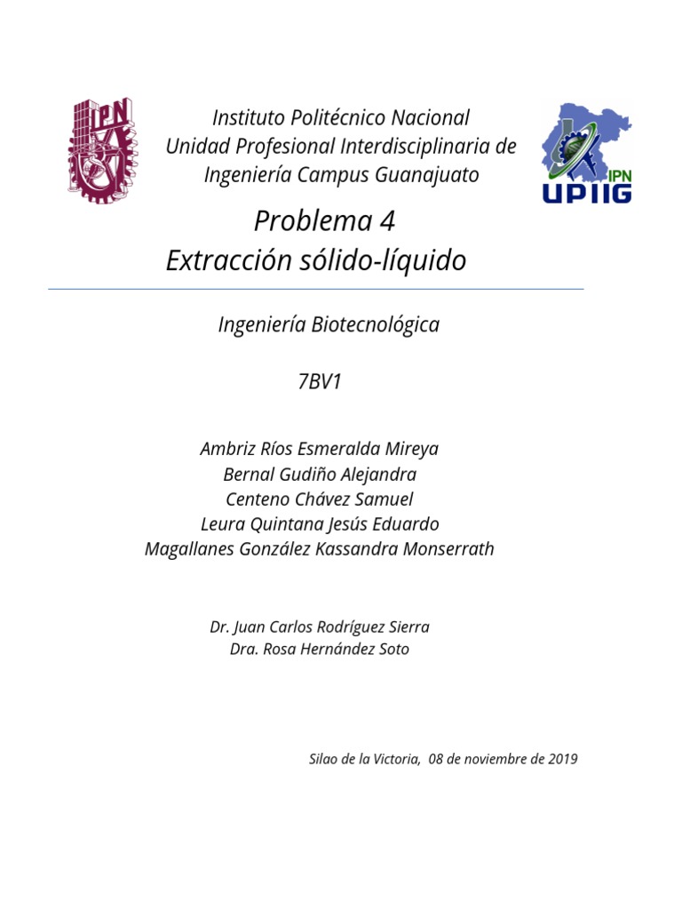 Extracción Sólido-Líquido: Proceso y Ejemplos | PDF | Adsorción | Solvente