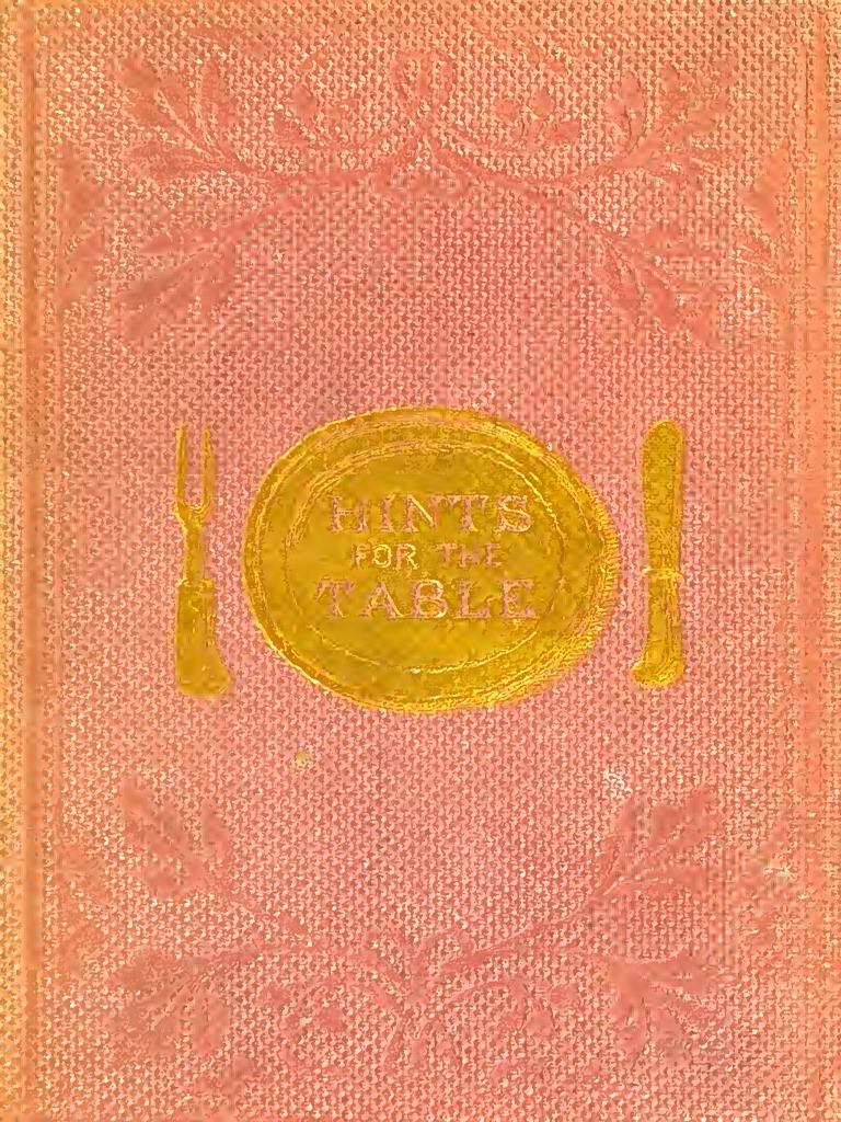 Hints For The Table PDF | PDF | Salad | Digestion