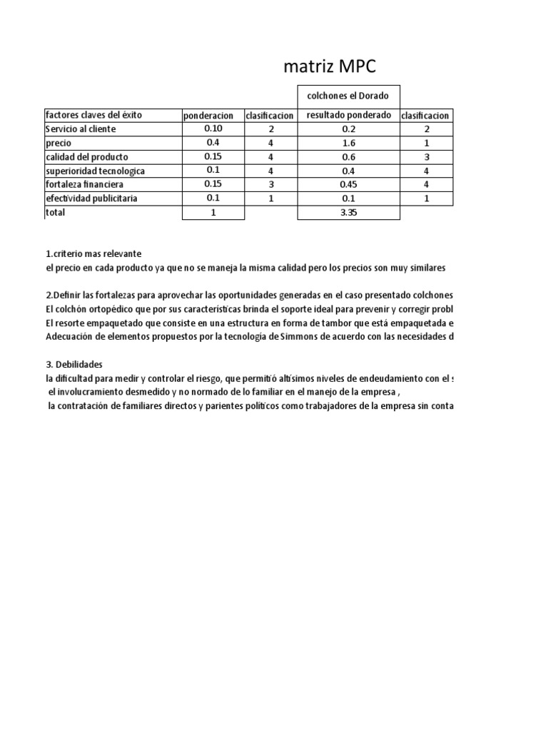 MPC Matriz | PDF | Economias | Business
