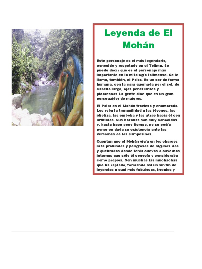 La Leyenda Del Mohan | PDF