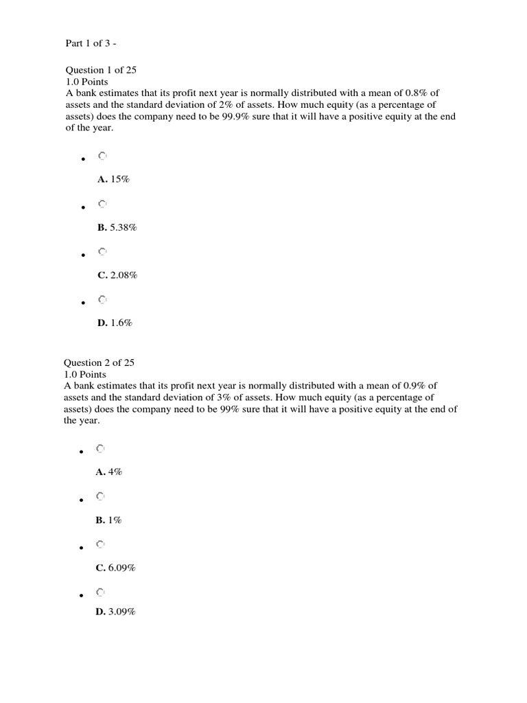 RSK4805 Assignment 1 2020 | PDF | Mutual Funds | Hedge Fund