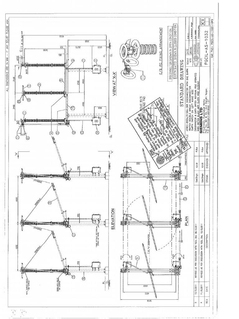 400 KV - DBR - 40KA Disconnector DRG (ACW) | PDF