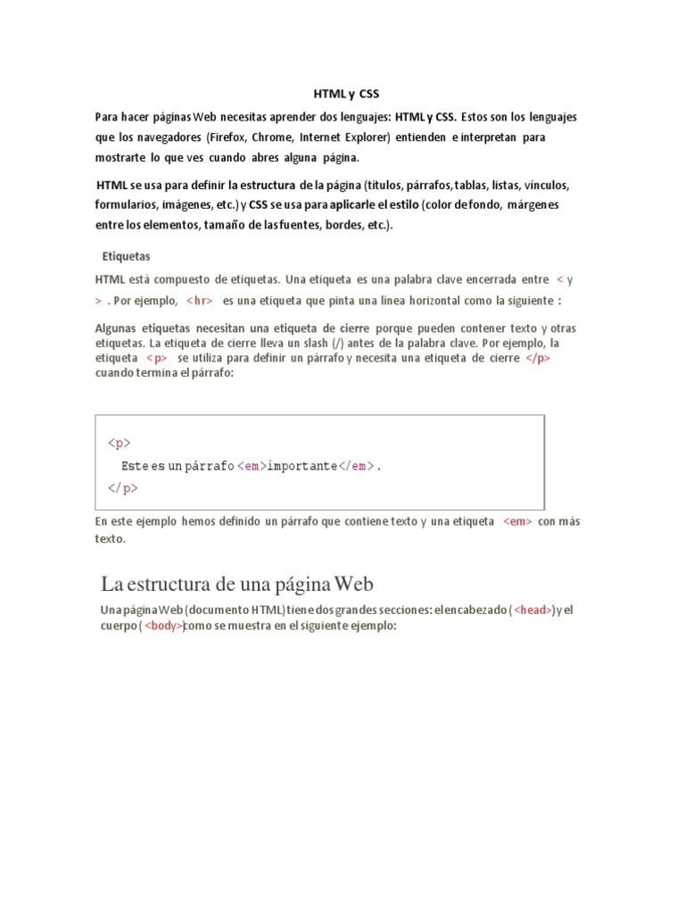 03 - 3 - Lectura HTML - CSS - Boostrap | PDF | Hojas de estilo en cascada | Bootstrap (marco ...
