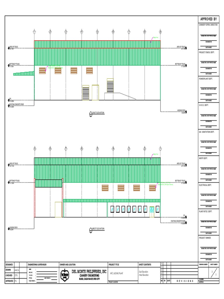 East West Elevation | PDF