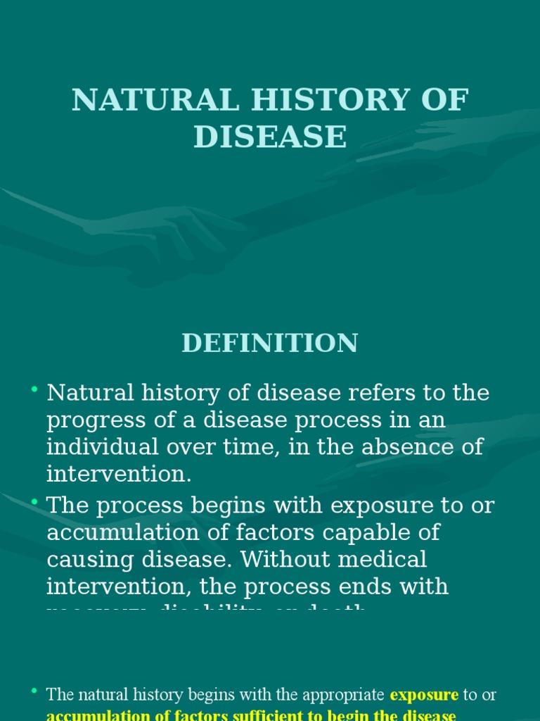Natural History of Disease | PDF | Infection | Transmission (Medicine)