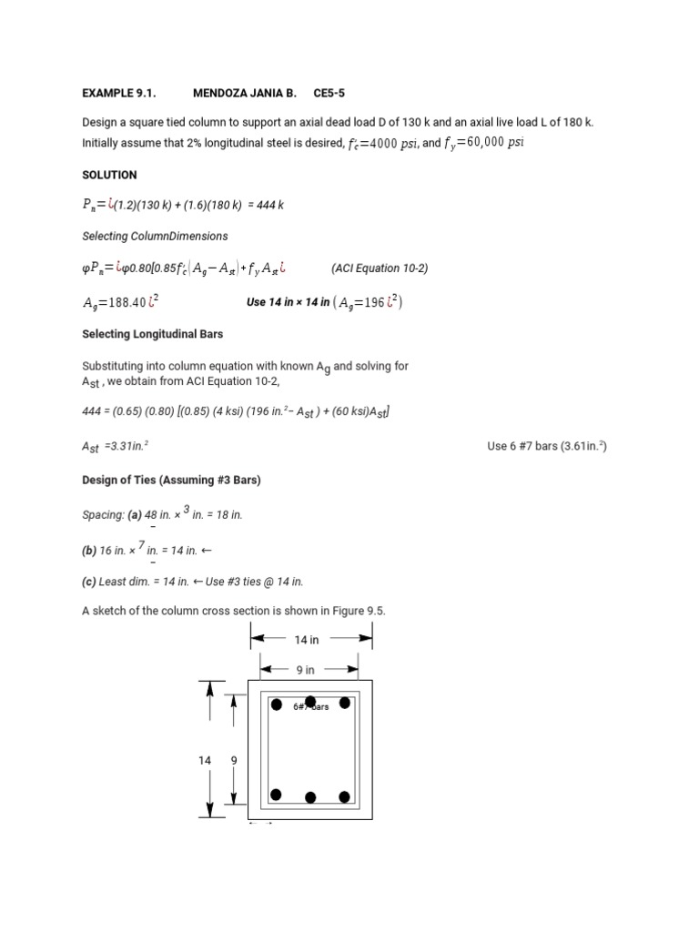 Chapter 9 | PDF | Column | Stress (Mechanics)