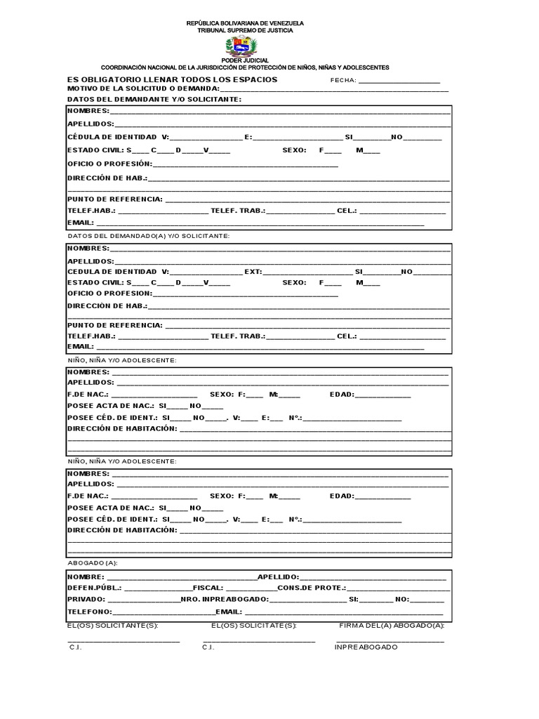 Planilla Asunto Nuevo | PDF | Separación de poderes | Judicaturas