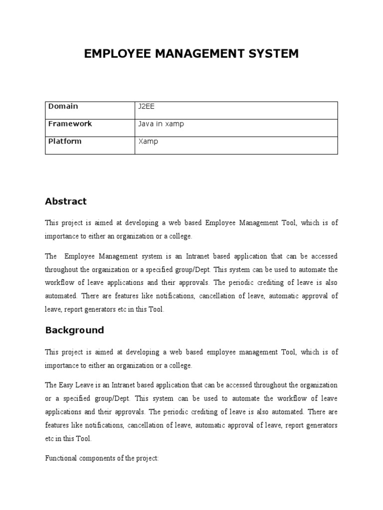 Web-Based Employee Management Tool | PDF | Web Application | Databases