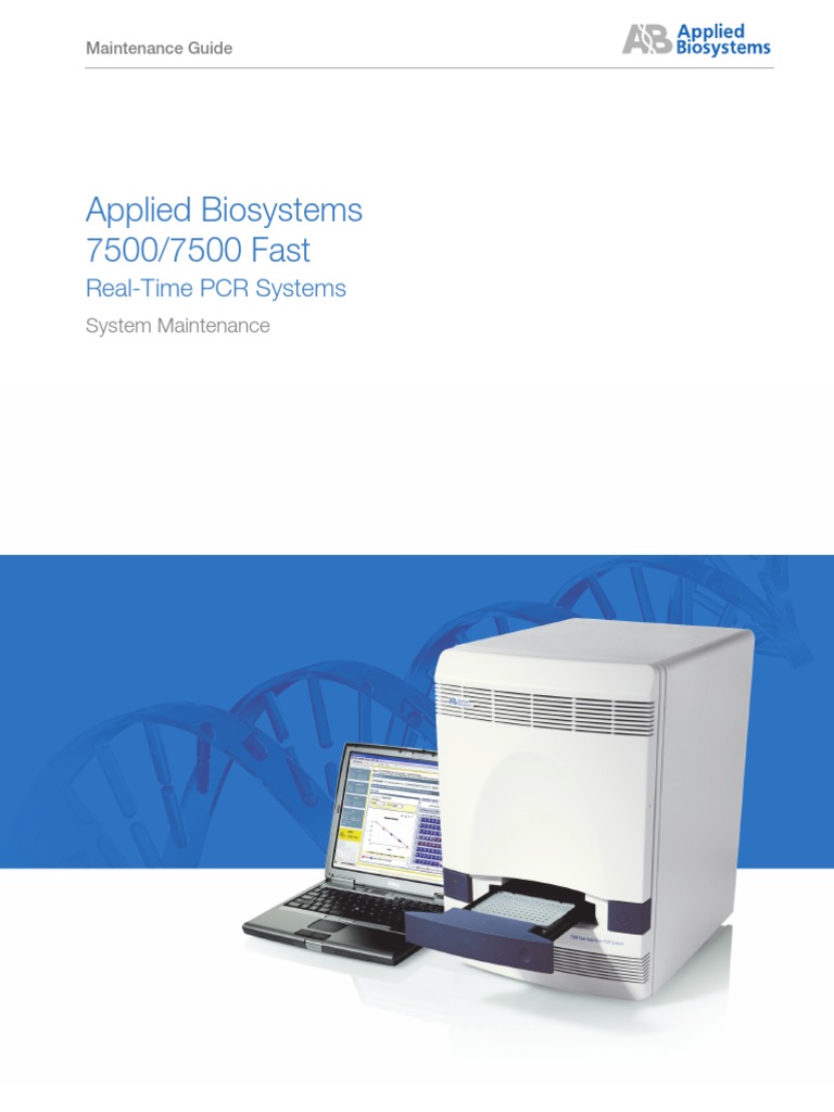 Applied Biosystems 7500/7500 Fast: Real-Time PCR Systems | PDF ...
