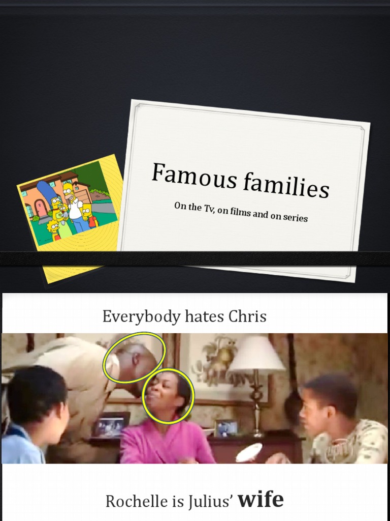 Famous TV Families and Relationships | PDF | Religion & Spirituality ...