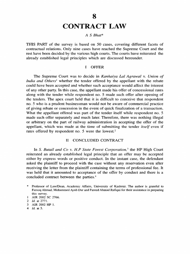 Contract Law Case Digest | PDF | Guarantee | Surety