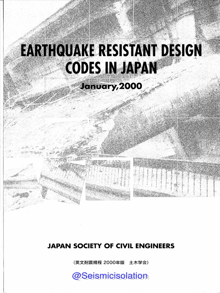 Seismic Design Code of Japan PDF | PDF | Earthquakes | Deformation ...