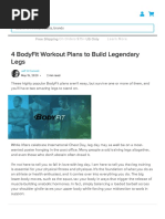 John Meadows Training Programs Overview | PDF | Recreation | Physical ...
