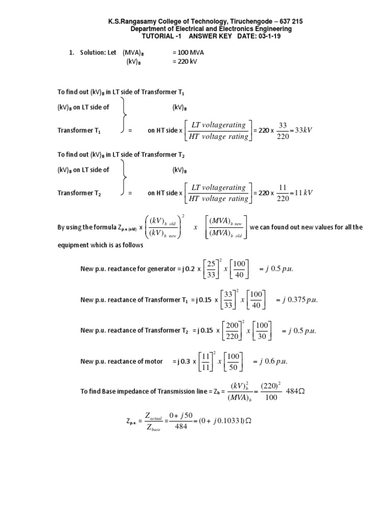 Rating Voltage HT Rating Voltage LT KV | PDF | Transformer | Electric ...
