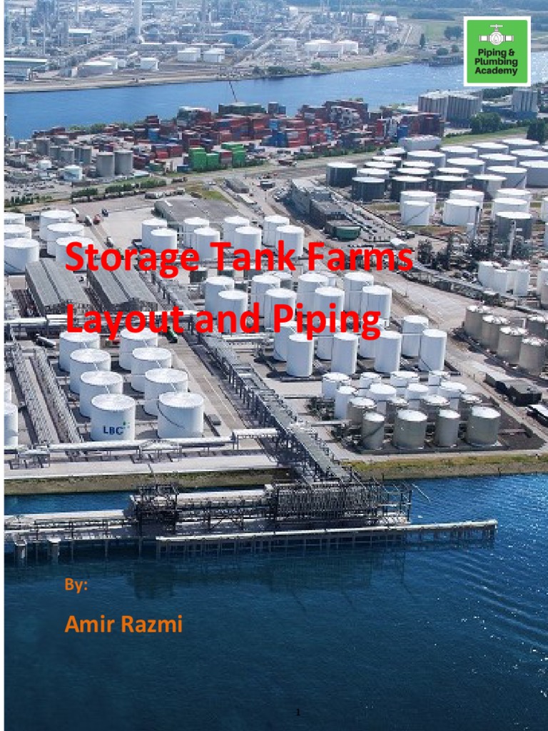 Storage Tank Farm Layout Guide | PDF | Roof | Concrete