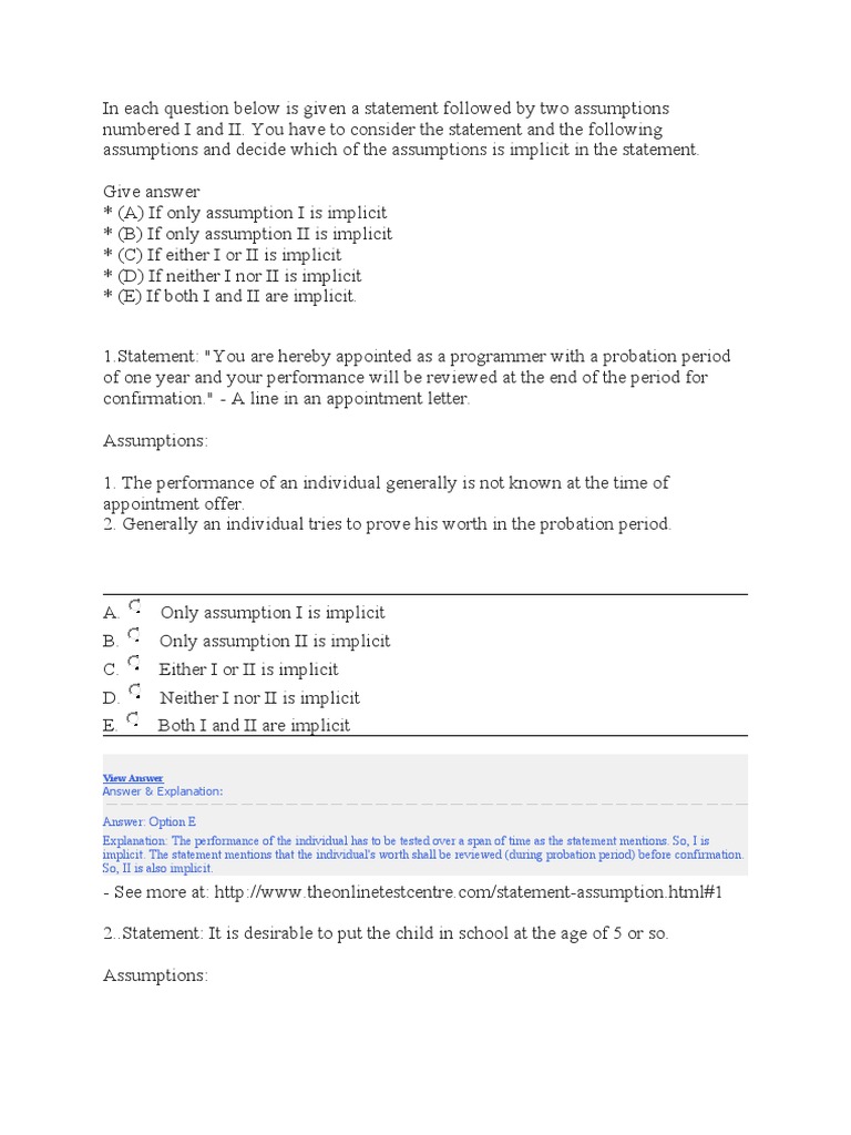 LR - 12 Statements, Assumptions &conclusions | PDF | Investing | Cancer