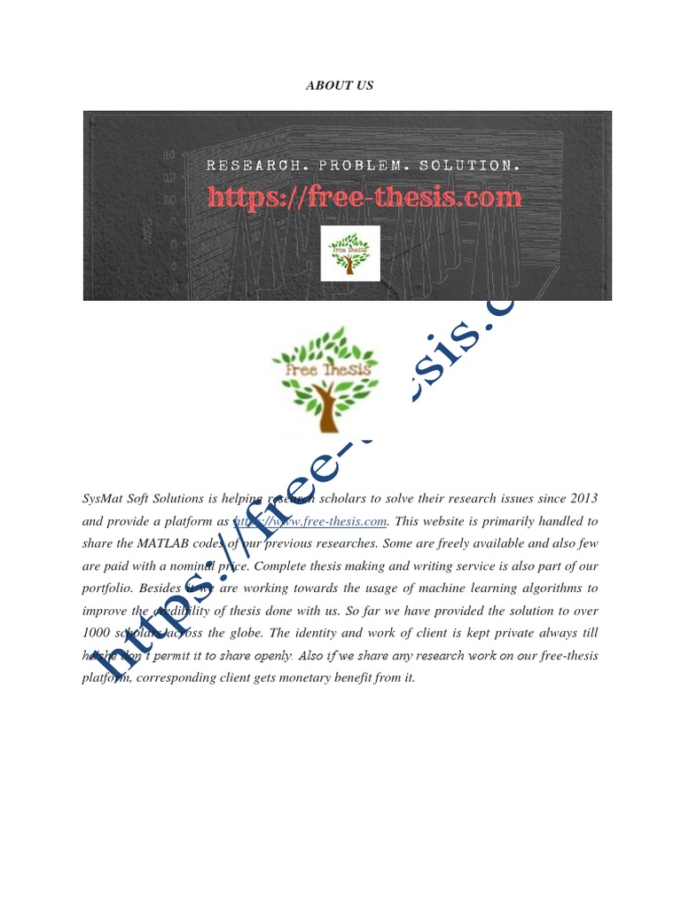E Thesis | PDF | Sensitivity And Specificity | Applied Mathematics