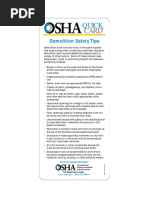 Demolition Toolbox Talk | PDF | Occupational Safety And Health ...
