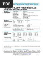 Pall - Microza Module | PDF