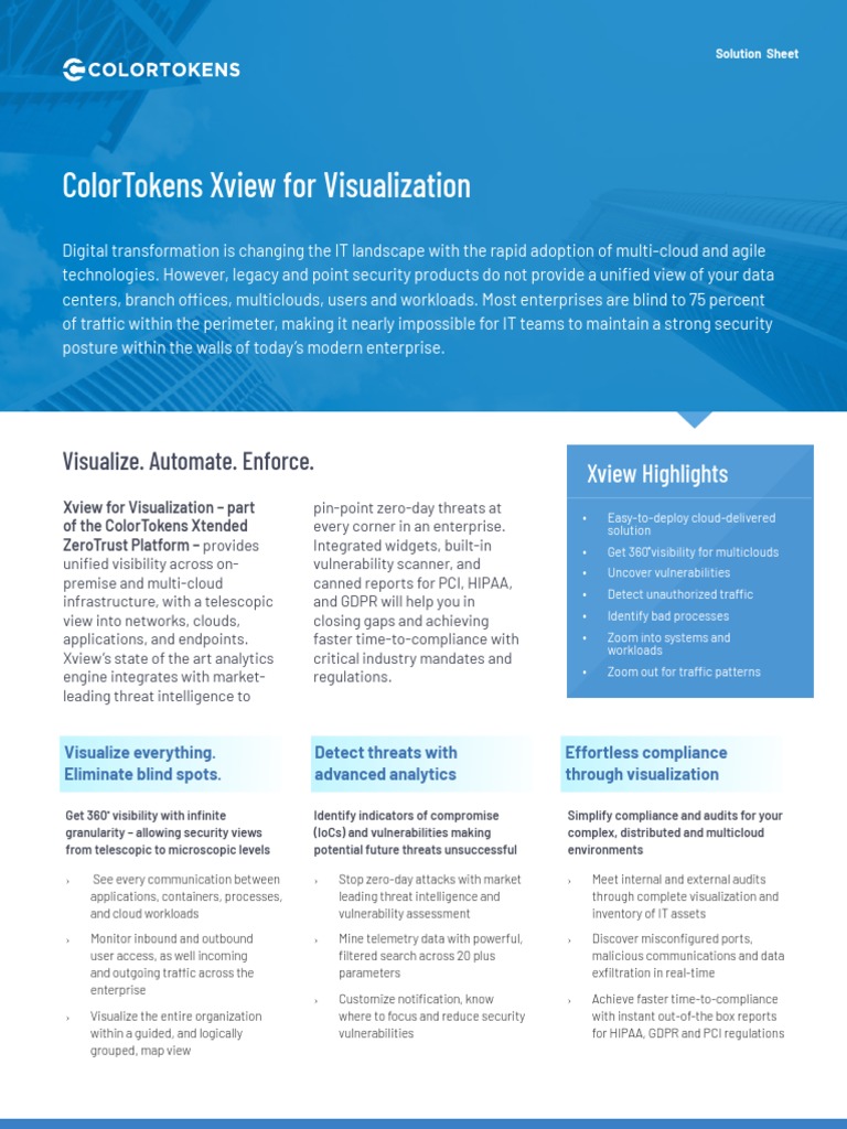Xview Solution Sheet | PDF | Cloud Computing | Microsoft Windows