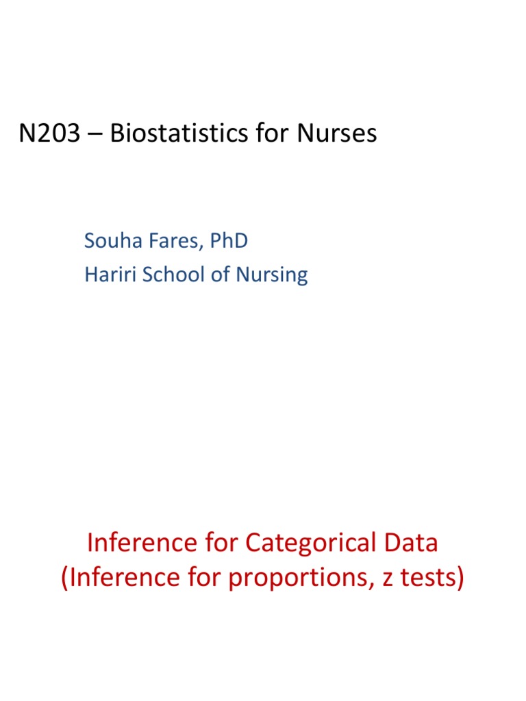 Lecture7 2019 PDF | PDF | Confidence Interval | Biostatistics