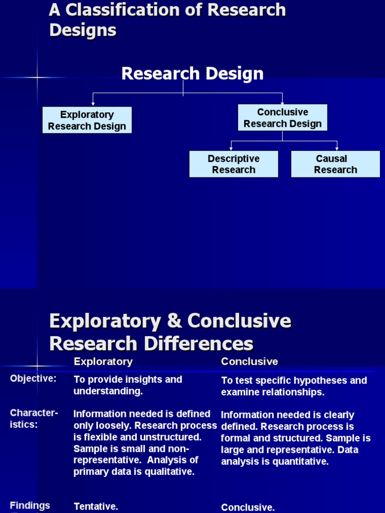 Classification Research Design | PDF | Quantitative Research ...