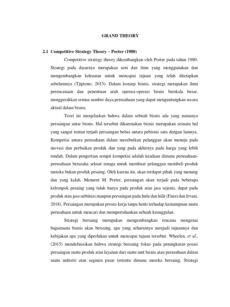 Grand Theory | PDF
