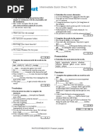 1ºbachillerato Advantage1 UNIT3 MorePractice | PDF | Linguistics | Behavior Modification