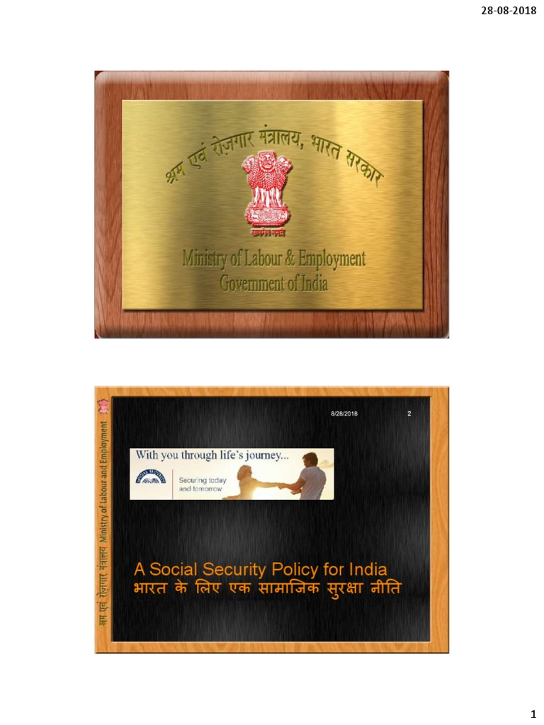 Social Security Code Presentation | PDF | Welfare | Employment