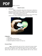 Biconvex and Biconcave Lens Overview | PDF
