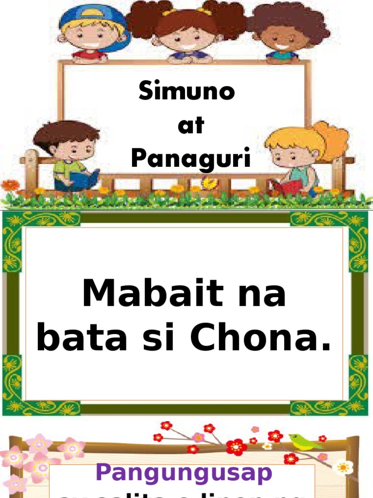 Simuno at Panaguri | PDF