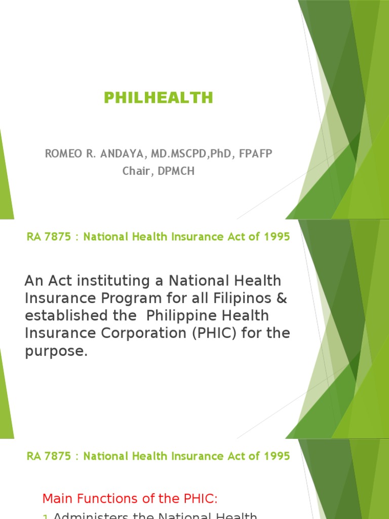 Philhealth | PDF | Patient | Medicare (United States)