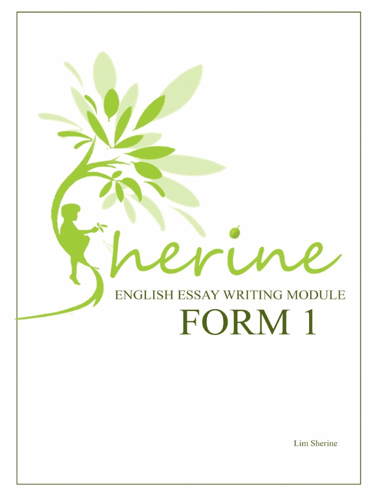 FORM 1-Essay Writing Module | PDF | Relaxation (Psychology) | Stress ...