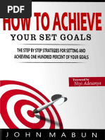 NLP - Mental Toolbox - Goal Setting PDF | PDF | Goal Setting | Goal