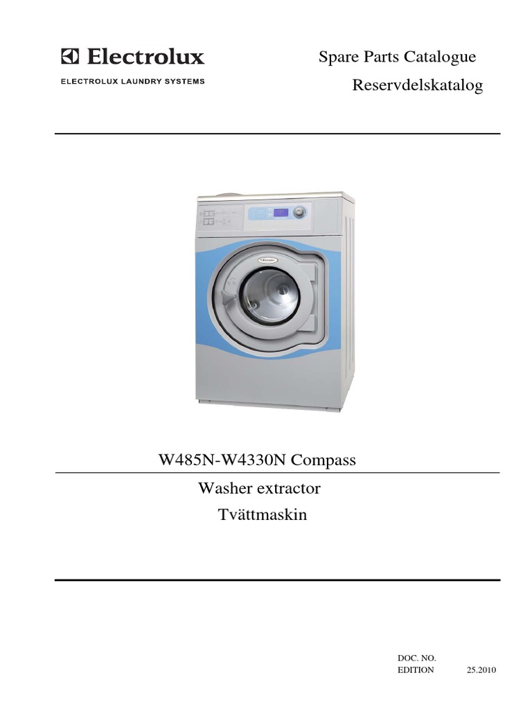 ELECTROLUX Spare Parts Catalogue PDF | PDF | Valve | Equipment
