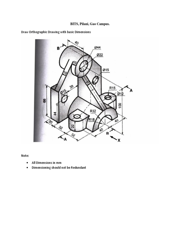 CAD Practice Problem