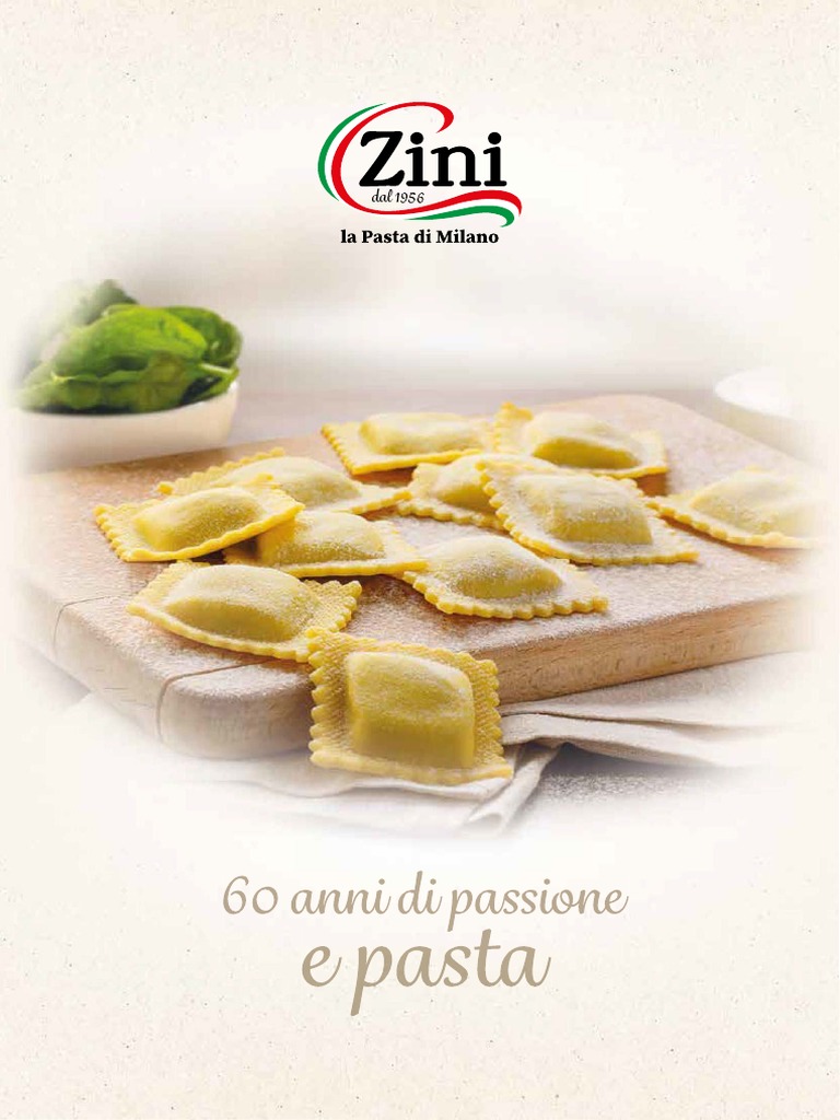Katalog Pasta Zini | PDF