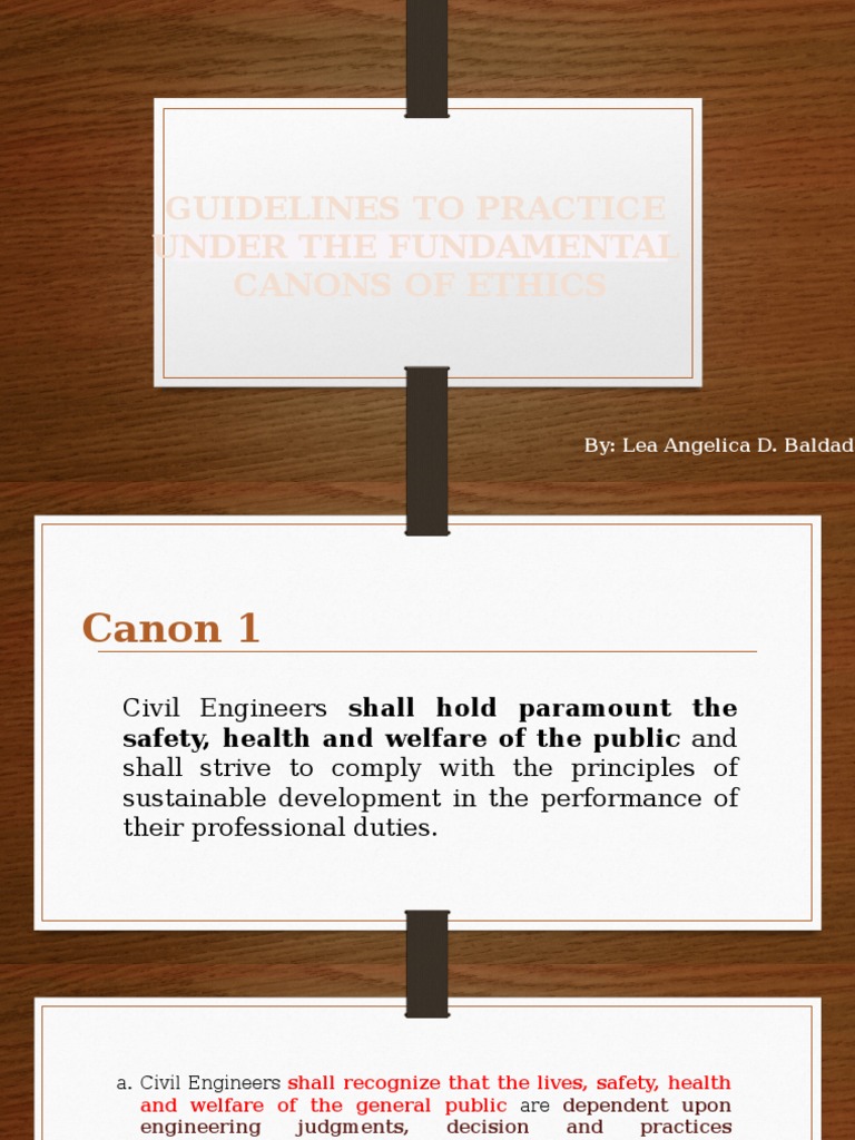 Guidelines To Practice Under The Fundamental Canons of Ethics | PDF ... Guidelines To Practice Under The Fundamental Canons of Ethics | PDF ...