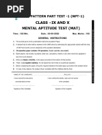 General Mental Ability Test Questions With Answers | PDF | Science ...